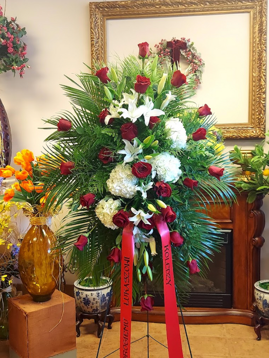 Sympathy Standing Sprays – Bloom Funeral & Sympathy Flowers Dallas