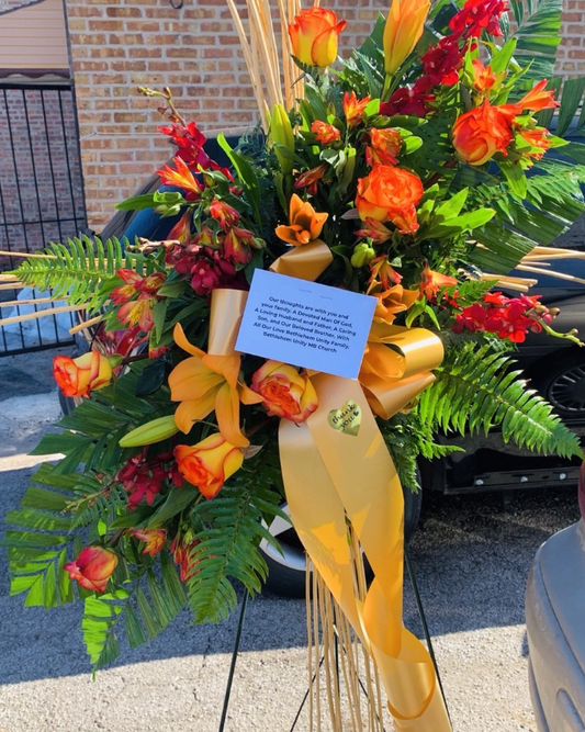 Sympathy Standing Sprays – Bloom Funeral & Sympathy Flowers Dallas