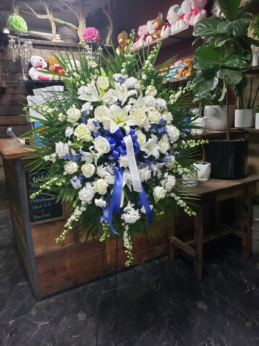 Sympathy Standing Sprays – Bloom Funeral & Sympathy Flowers Dallas